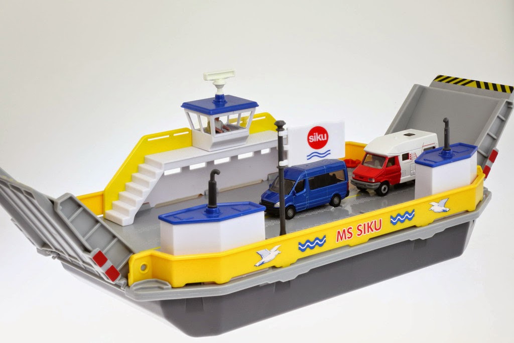 3inchDiecastBliss: Siku Car Ferry - 100% Play Value