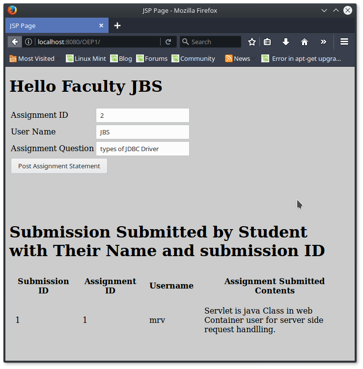 GTU Advanced Java Open Ended Problem GTU Advanced Java Open Ended Problem