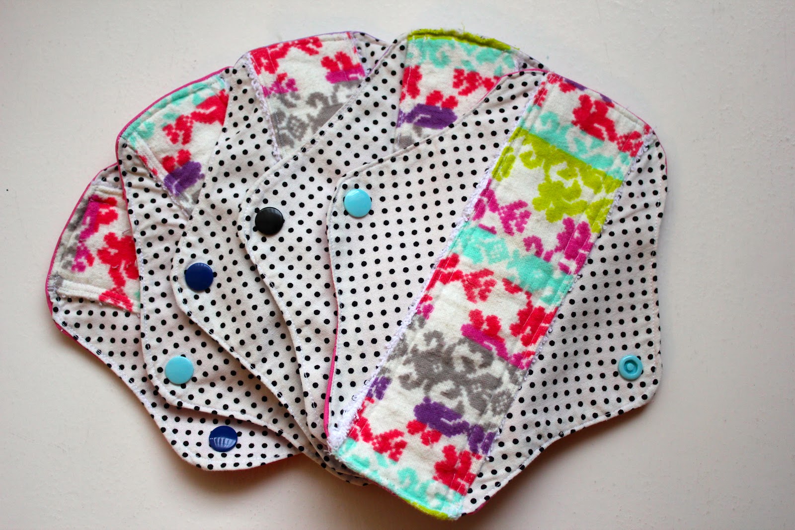 off the cheap end: Cloth Menstrual Pads