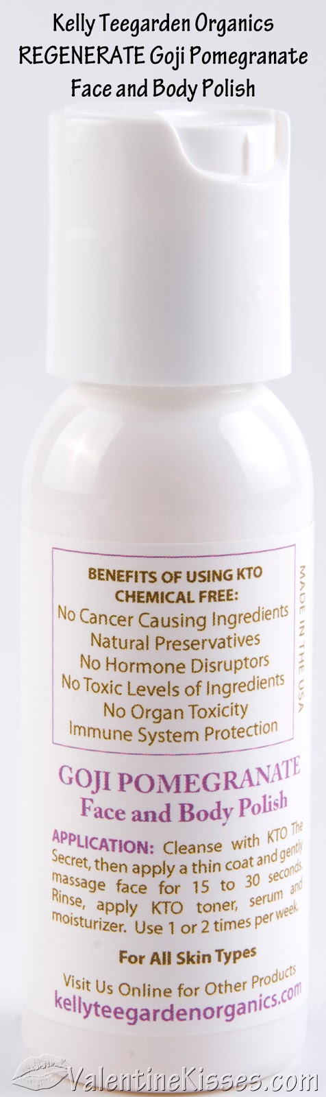 Valentine Kisses: Kelly Teegarden Organics skincare - several products ...