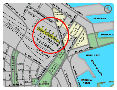 Como llegar a la Terminal de Omnibus de Retiro | COMO LLEGAR