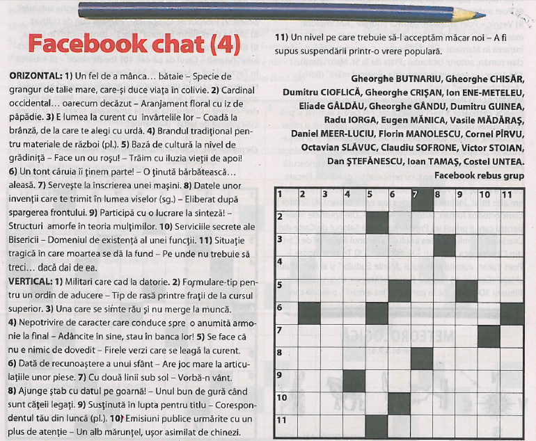 MANOLESCU FLORIN - rebusist virtual: Cumpăraţi revista REBUS, nr. 6 ...