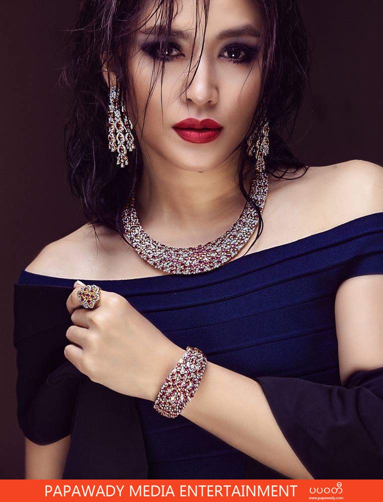Looks Stunning In New Studio Photoshoot ( Eaindra Kyaw Zin -6 ) - Myanmar Celebrity Photo Albums
