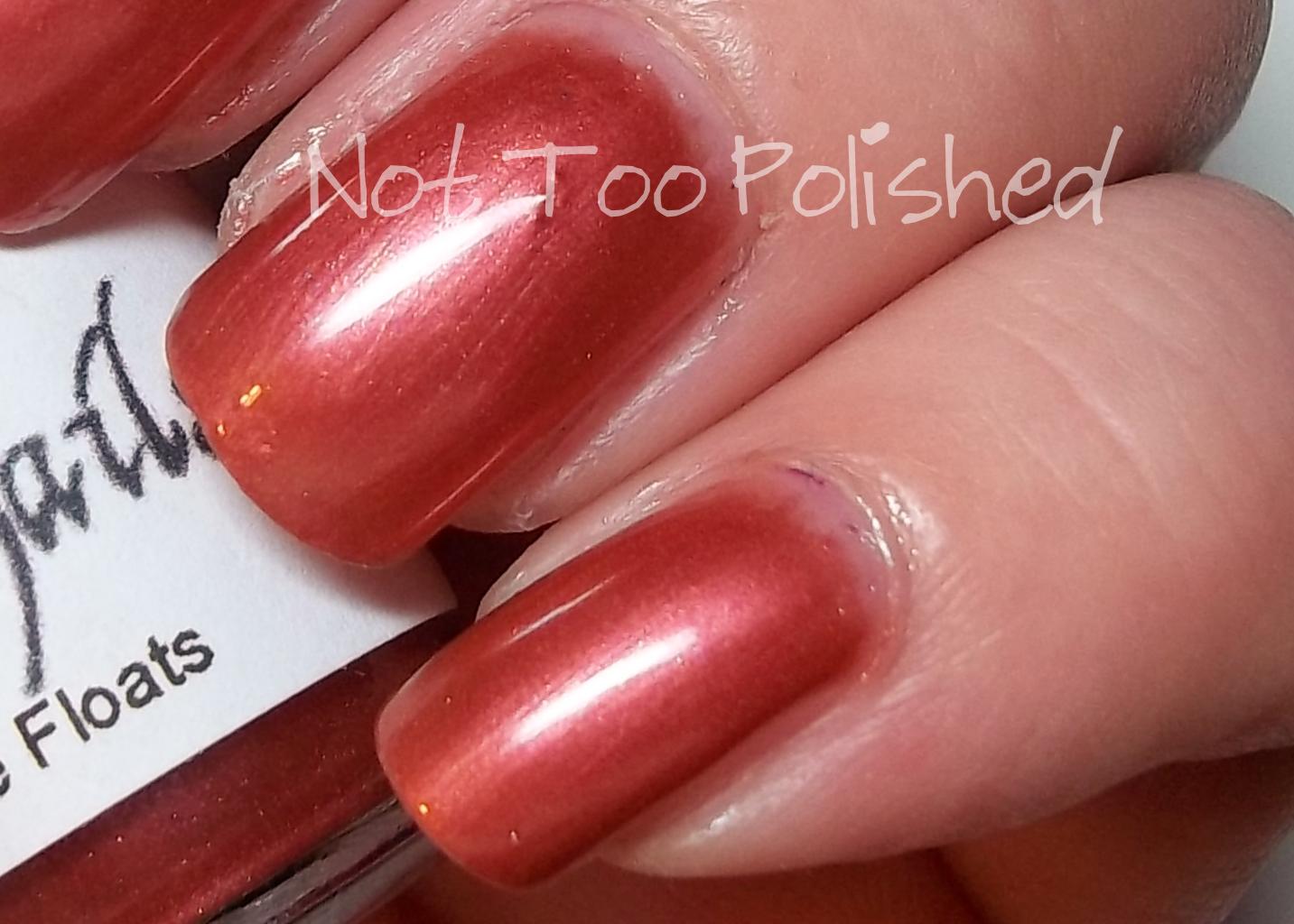 Not Too Polished: Hope Floats by Glitterfied Nails