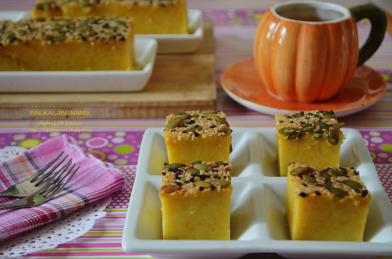 Bingka Labu Manis Sedap! - Amie's Little Kitchen