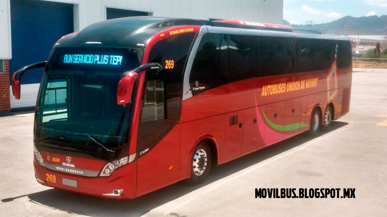 NEOBUS en la flota de AUN TURISTICOS DE NAYARIT.