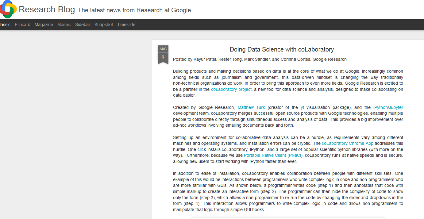 Genomic Entertainment Doing Data Science With Colaboratory