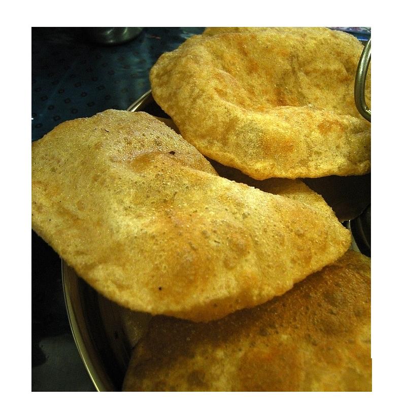 Fast Indian Recipes: Paneer Puri (Cottage Cheese Stuffed Fried Flatbread)
