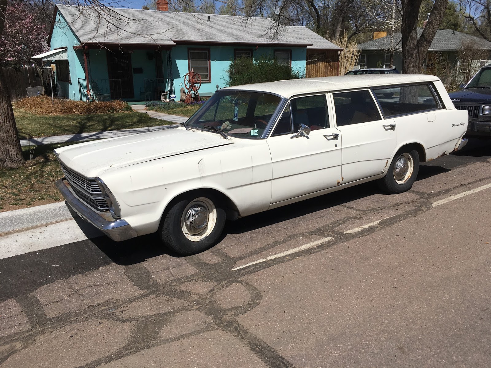 autoliterate: 1966 Ford Ranch Wagon, Colorado Springs