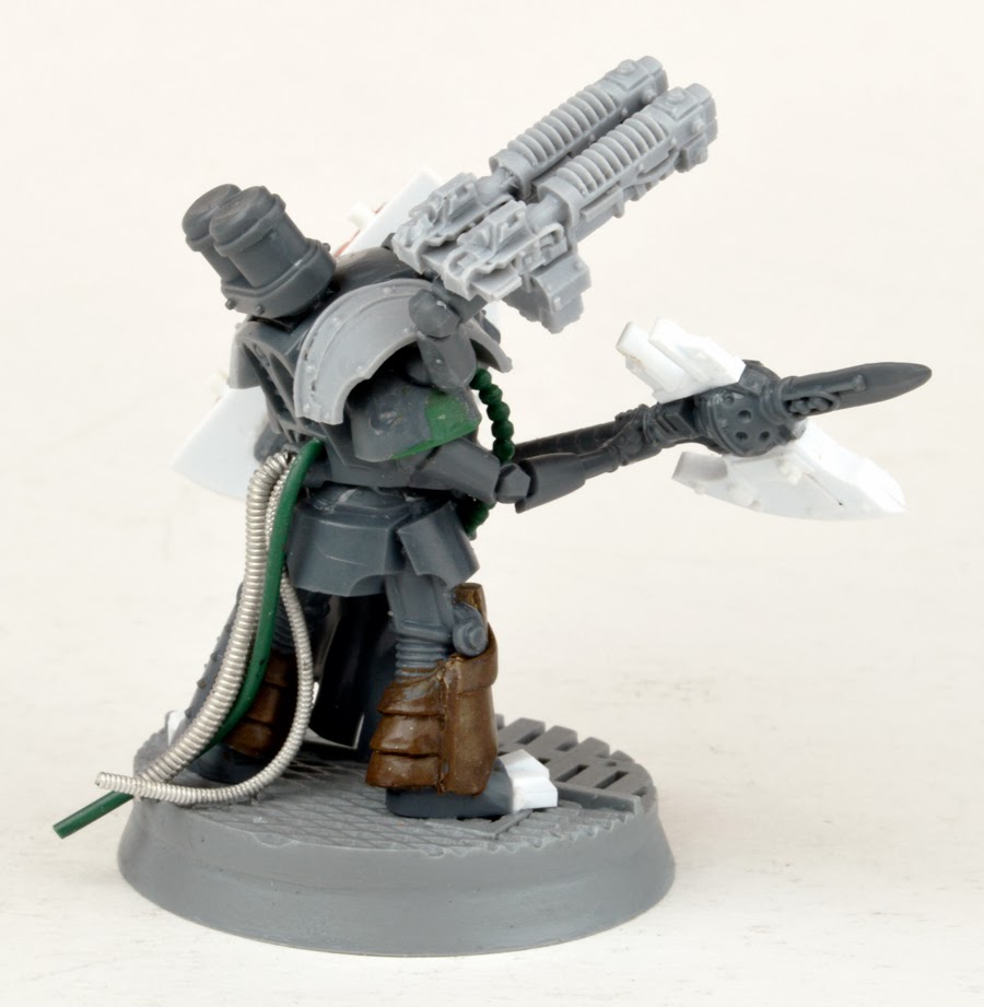 davetaylorminiatures: Mechanicum - Some Kitbashed Myrmidons!