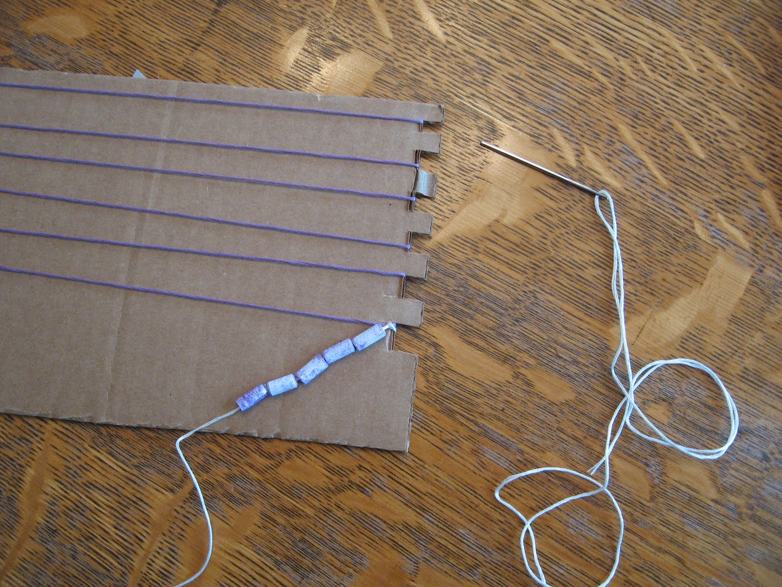 Almost Unschoolers: Paper Wampum Belts - Thanksgiving Craft