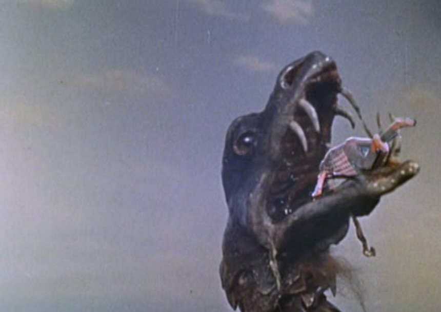 The Terrible Claw Reviews: Reptilicus (1961) [Friday Fakeosaurus February]