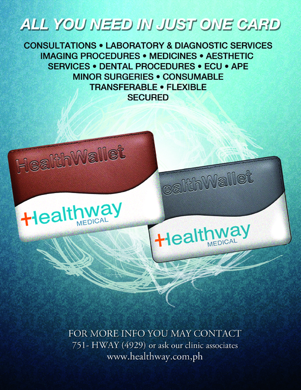 Healthway HealthWallet Card, All You Need In Just One Card