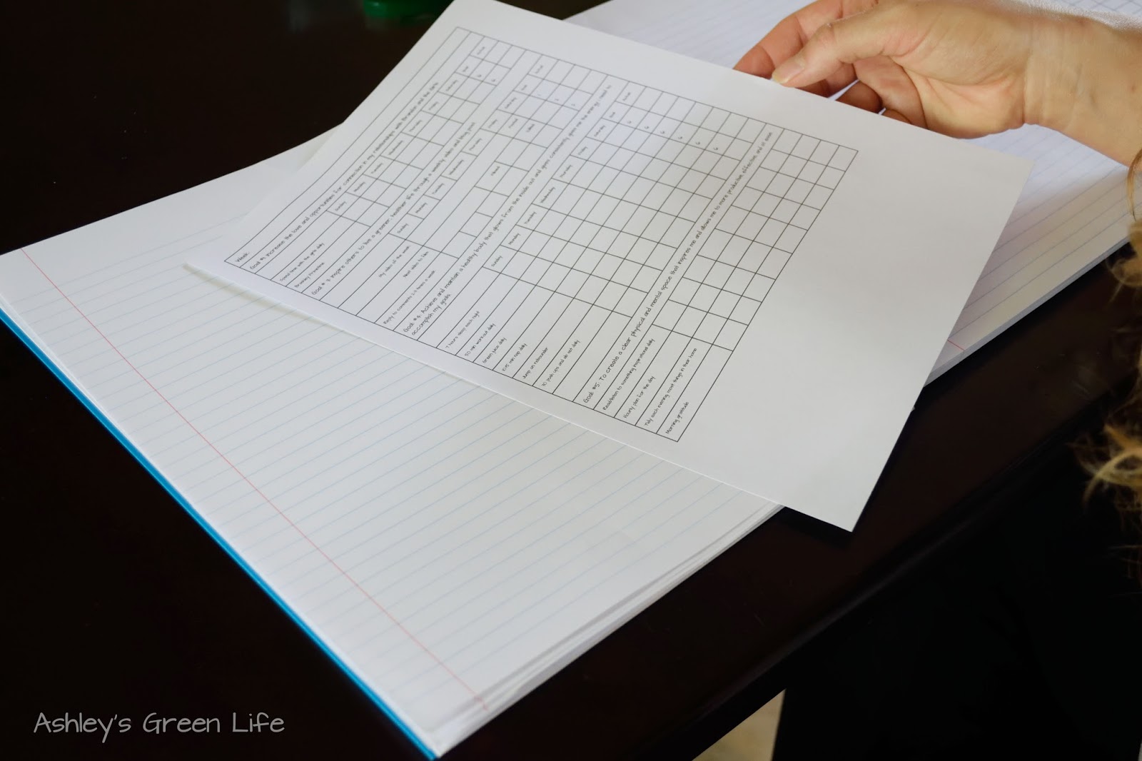 How to Make a Weekly Rhythm Register | Green Blog