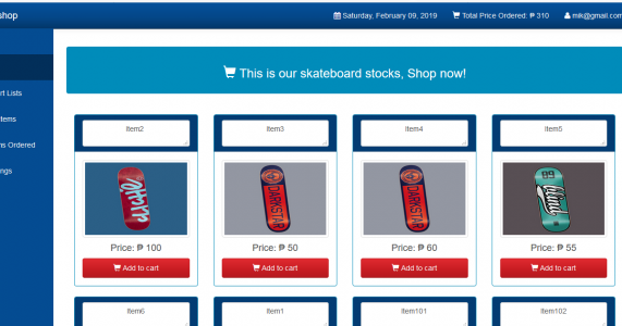 Shopping Cart in PHP with Source code | Complete Project & Database