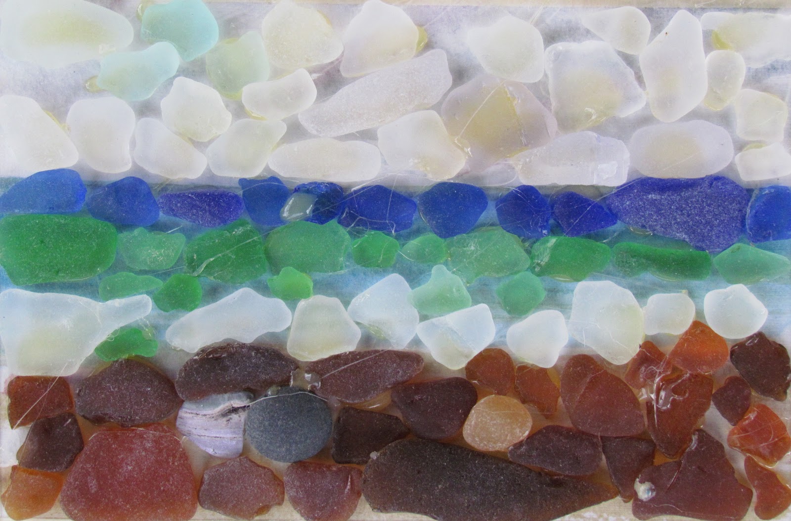 MAUREEN VEZINA OIL PAINTER: Seaglass Landscape