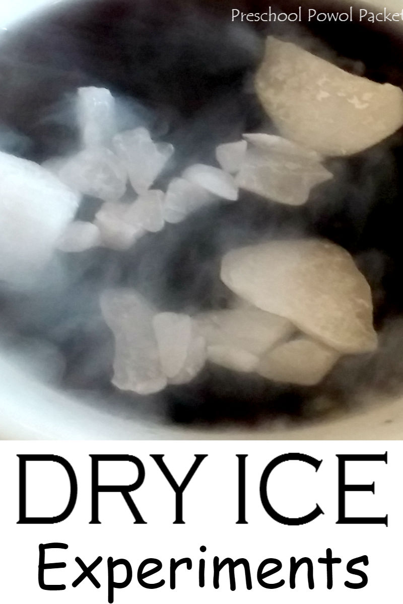 Comet Model - a Space Themed Dry Ice Science Experiment | Preschool ...