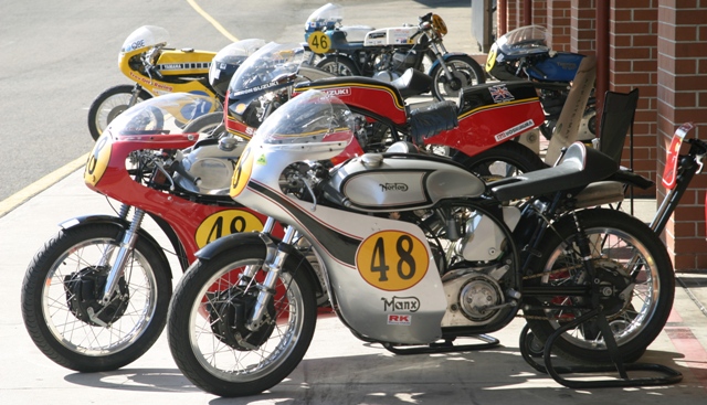 Trojan Classic Motorcycles: Trojan Triton at Barry Sheene Festival of ...