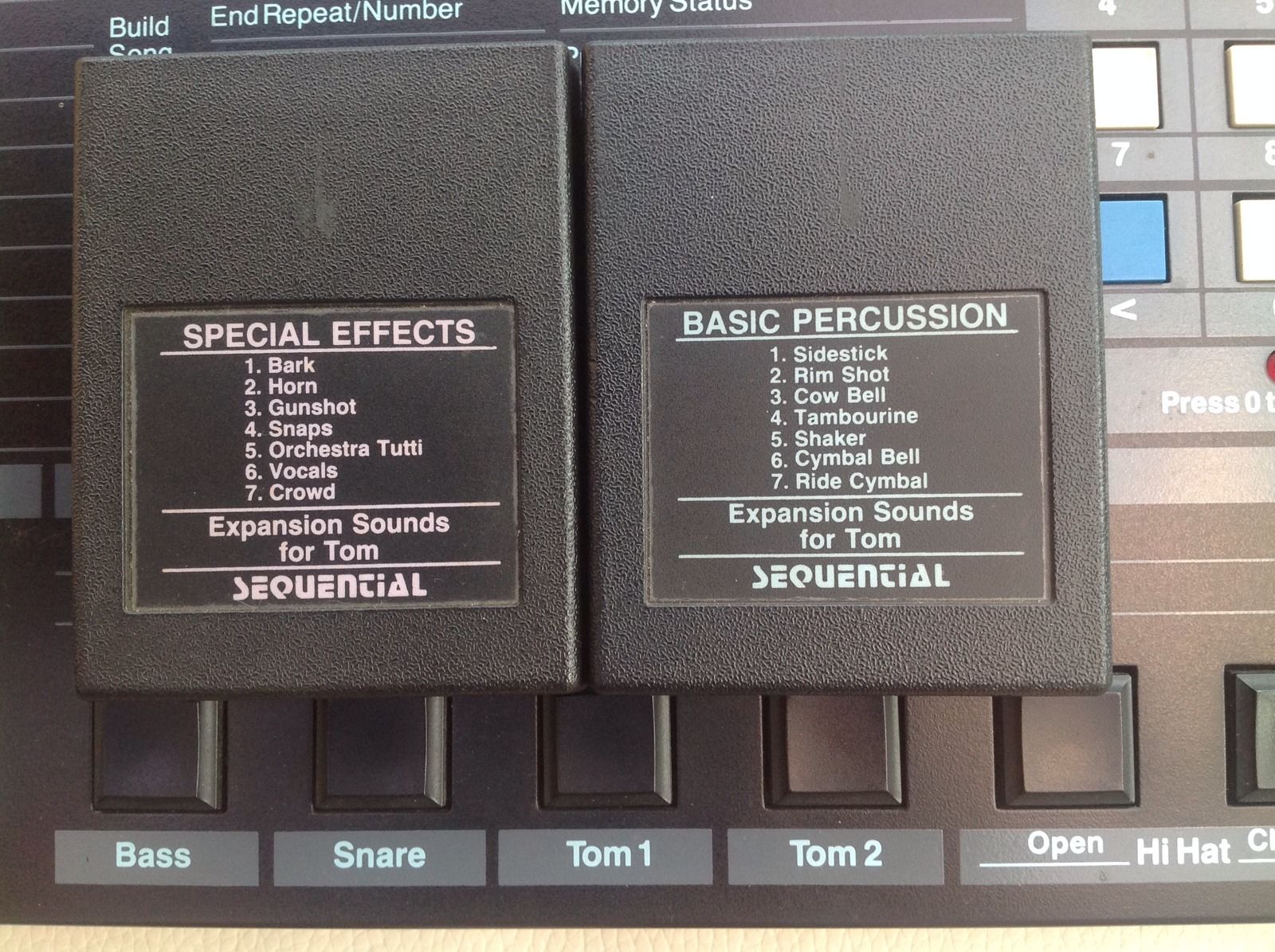 MATRIXSYNTH: Sequential Circuits Tom with Special Effects & Basic Percussion Carts