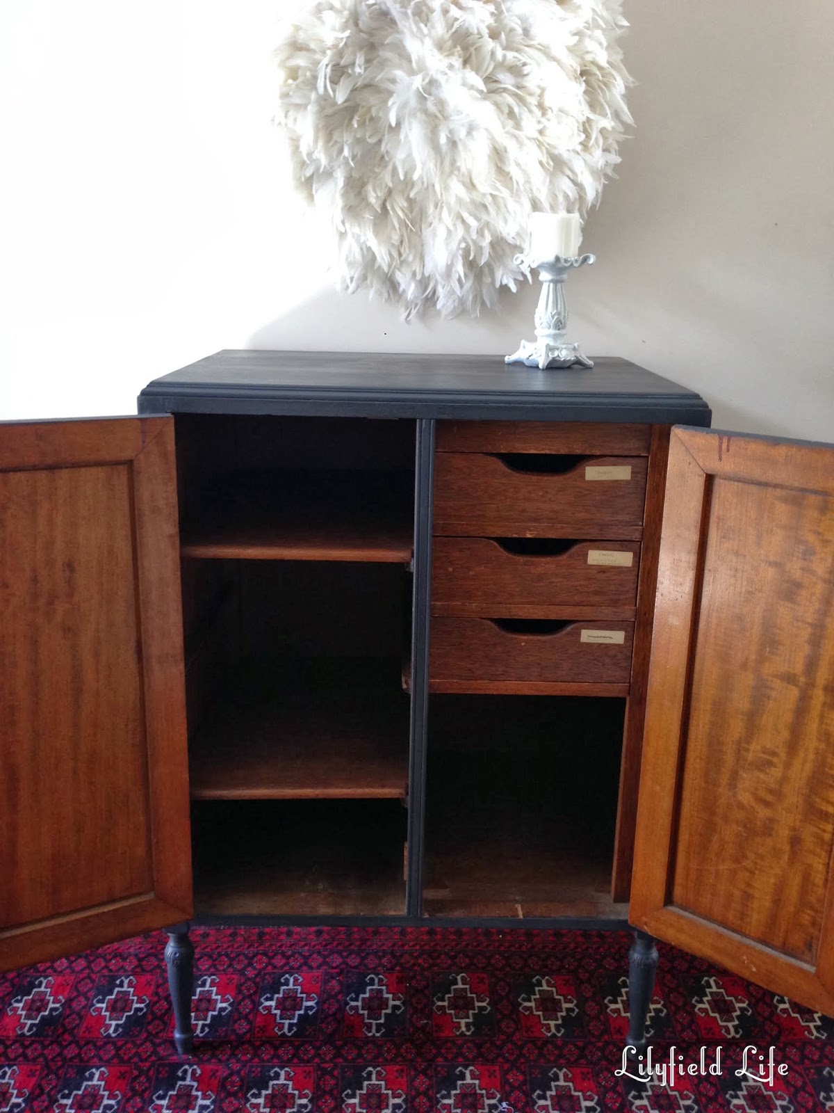 Lilyfield Life: ASCP Graphite Painted Cabinet
