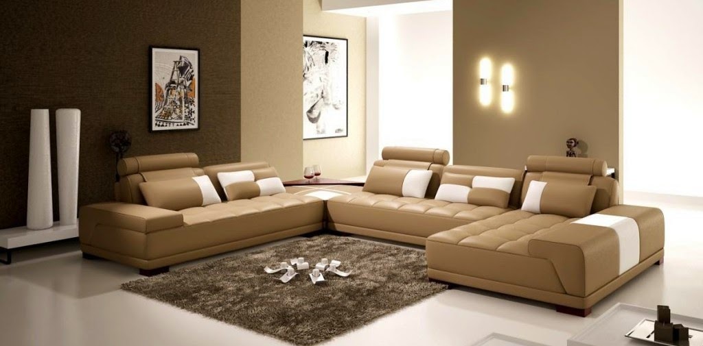Home Priority: Beautiful U Shaped Sofa Design for Modern Room Design