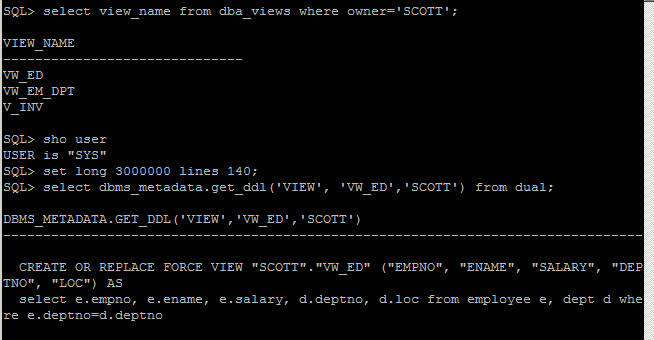 DBA Drive Getting Metadata Of A Table dba-drive-getting-metadata-of-a-table