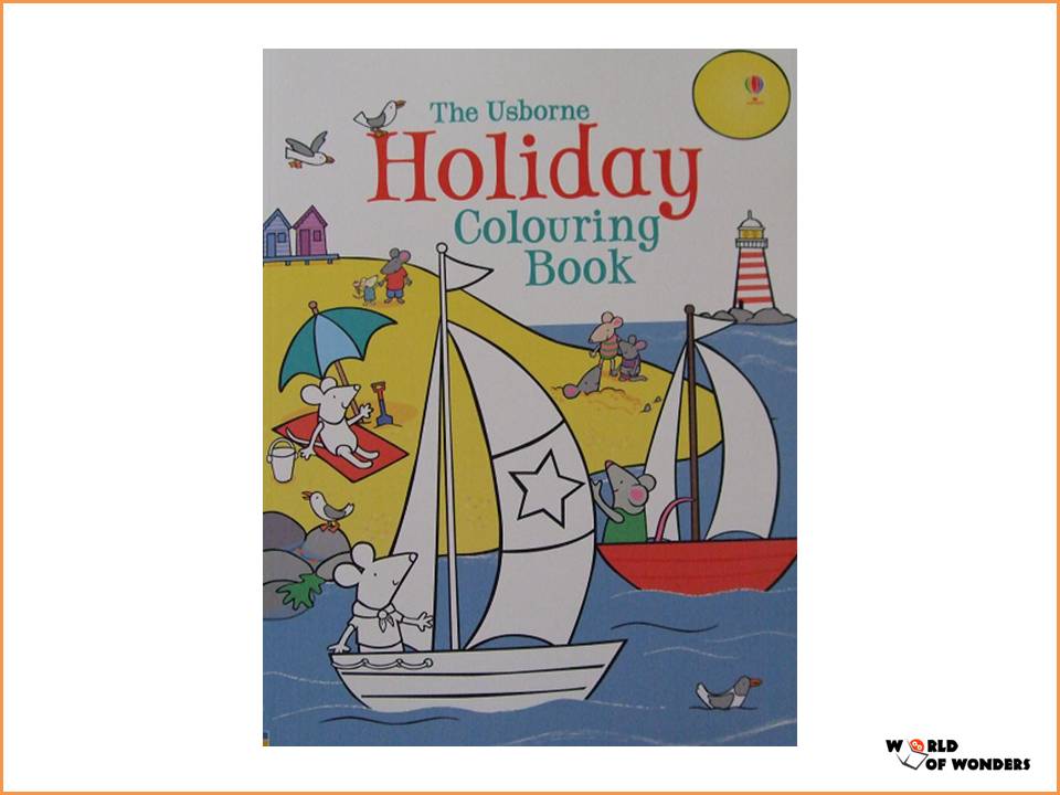 World of Wonders: Usborne Holiday Colouring Book