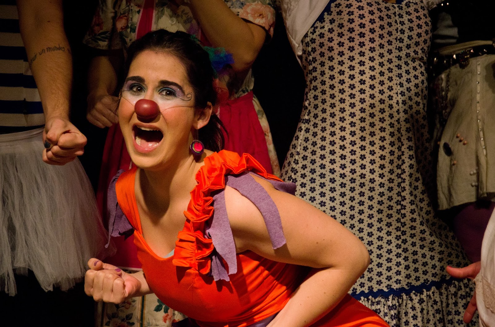 Lascuela de clown: Salta violeta (varieté payasa de Lascuela de clown ...