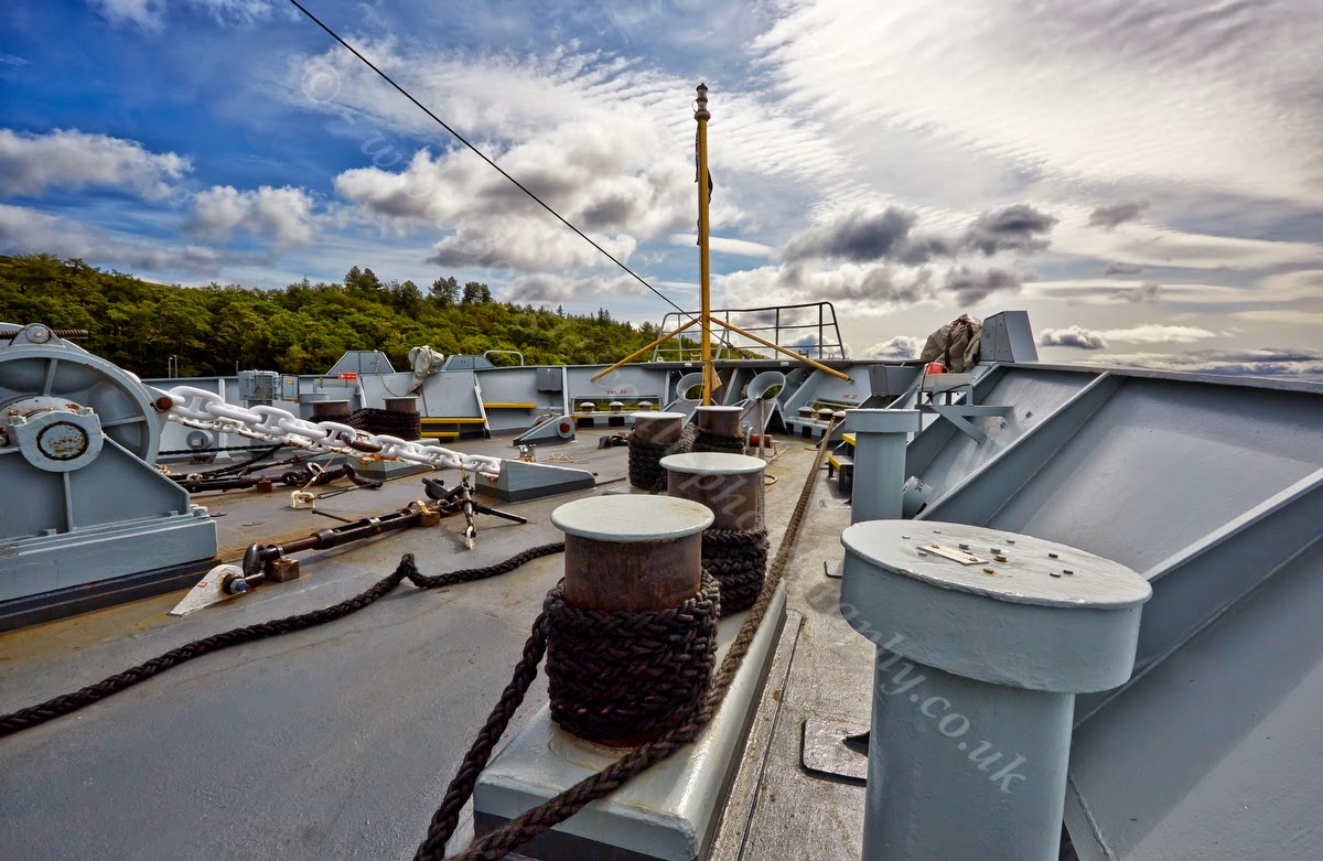 Dougie Coull Photography: RFA Gold Rover at Loch Striven