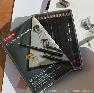 The Curious Treehouse: Derwent Graphic Medium Pencils