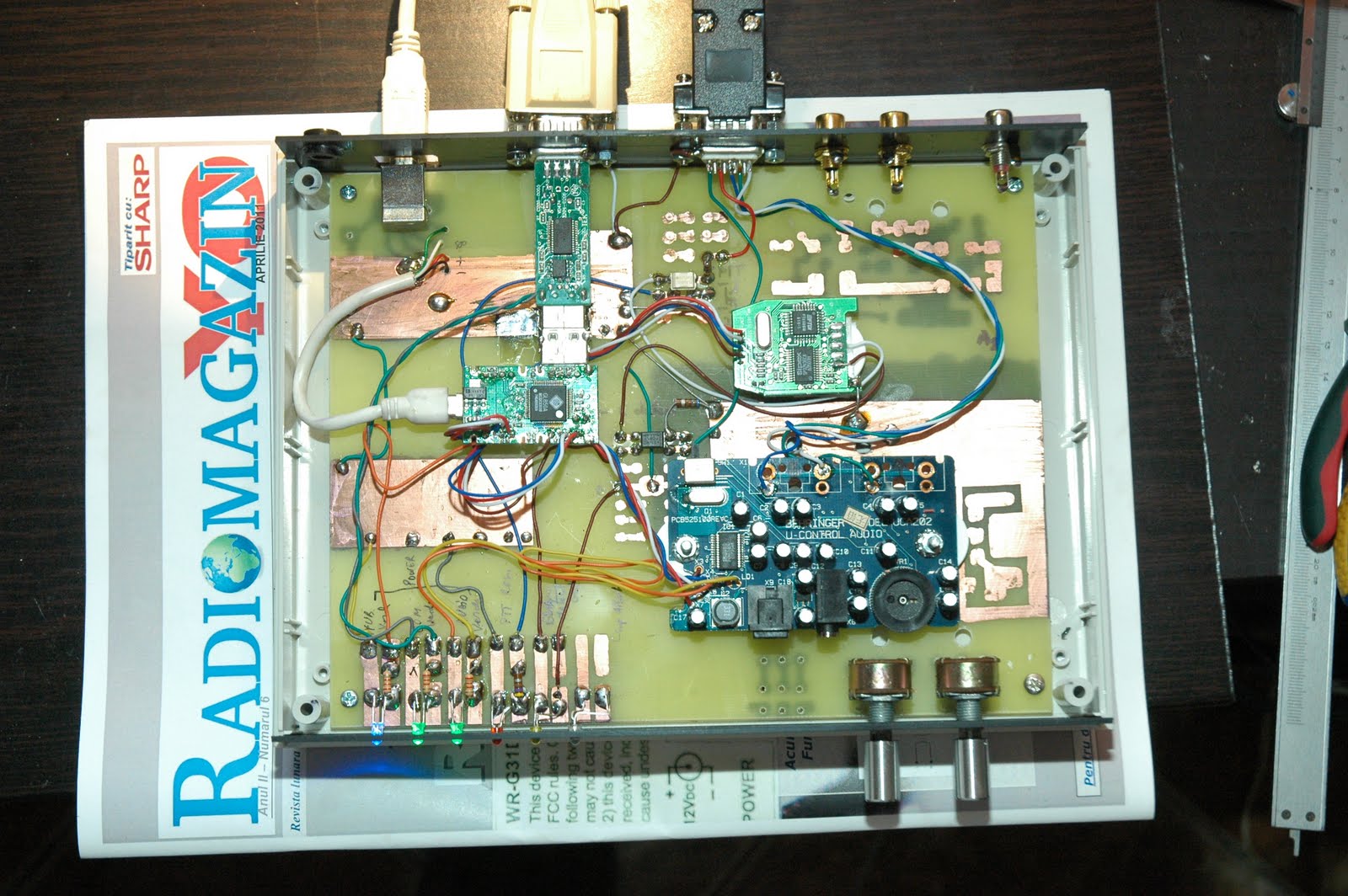 YO3HJV: Homemade USB Digimodes Interface