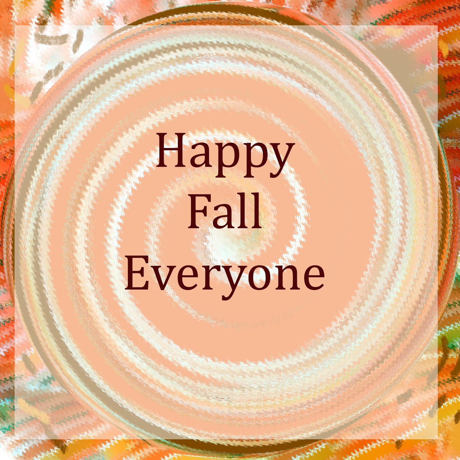 My Ambiance Life: Happy Fall everyone