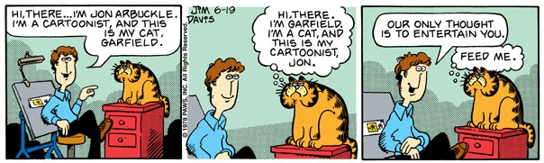 Fruitless Pursuits: F**k Garfield's Gigantic Feet!