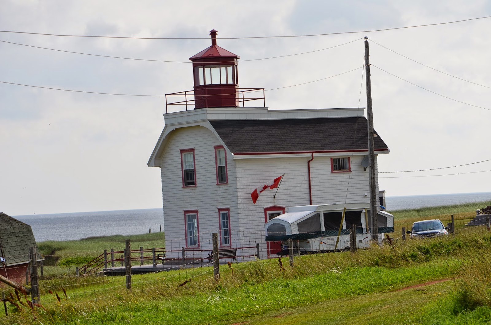Neal's Lighthouse Blog: Cape Tryon (Old) Lighthouse, Park Corner ...