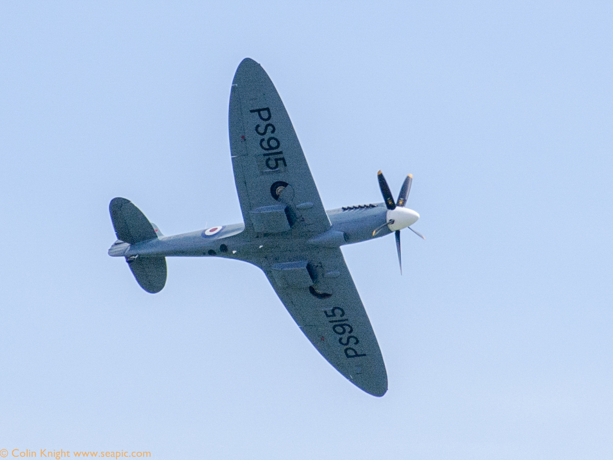 Postcards from Sussex: Silver-studded Blues and Spitfire PS915