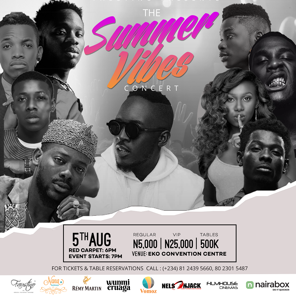 The Summer Vibes Concert with M.I, Tekno, Mr. Eazi, Burna Boy ...