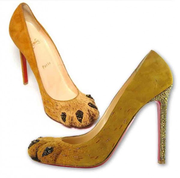 Of the Fashion...: Louboutin Lion Shoes