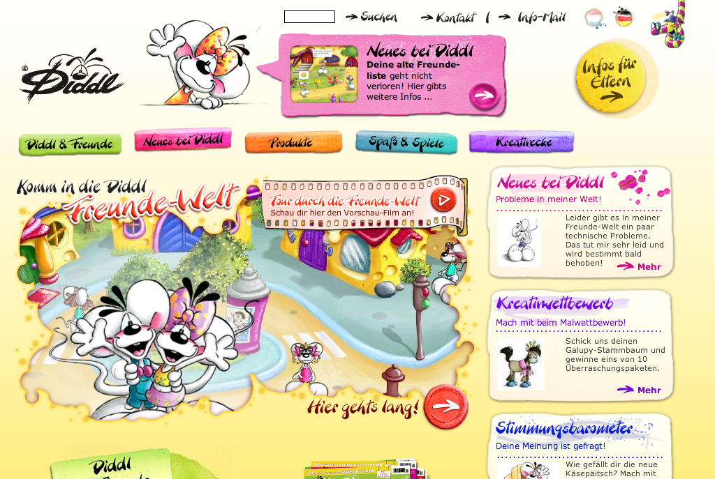 Vany's Diddl-and-Friends Homepage.♡: • °Die Diddl-Freundewelt° •