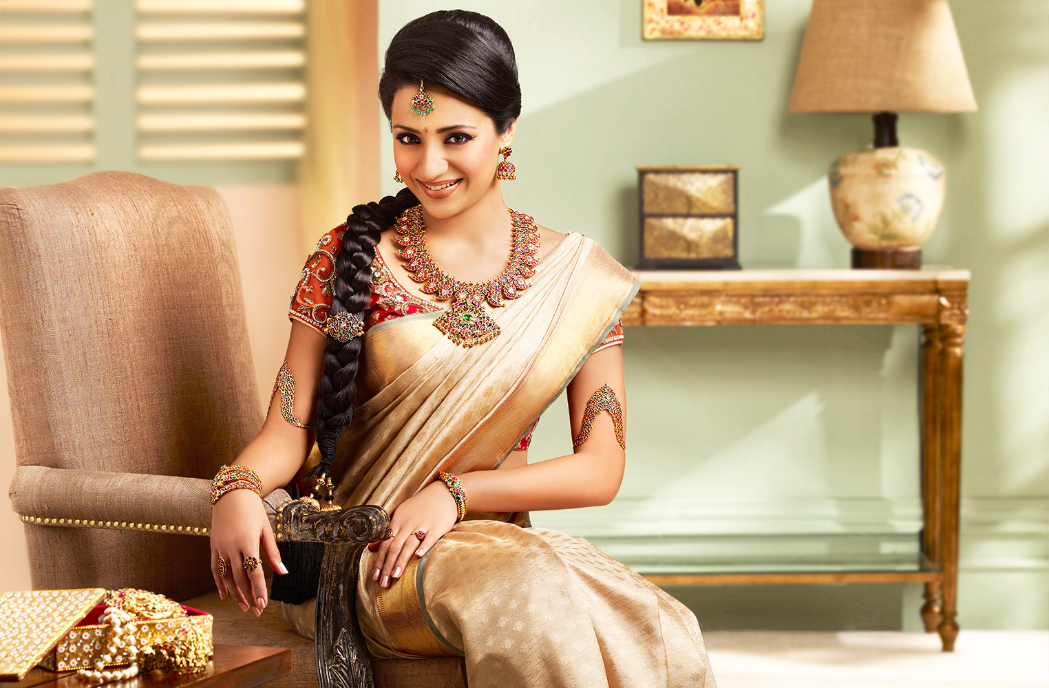 Trisha Krishnan Bra Size, Body Measurements, Wiki, Height, Age ...