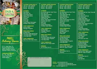 pakej catering jamuan kecil - Penelope Taylor