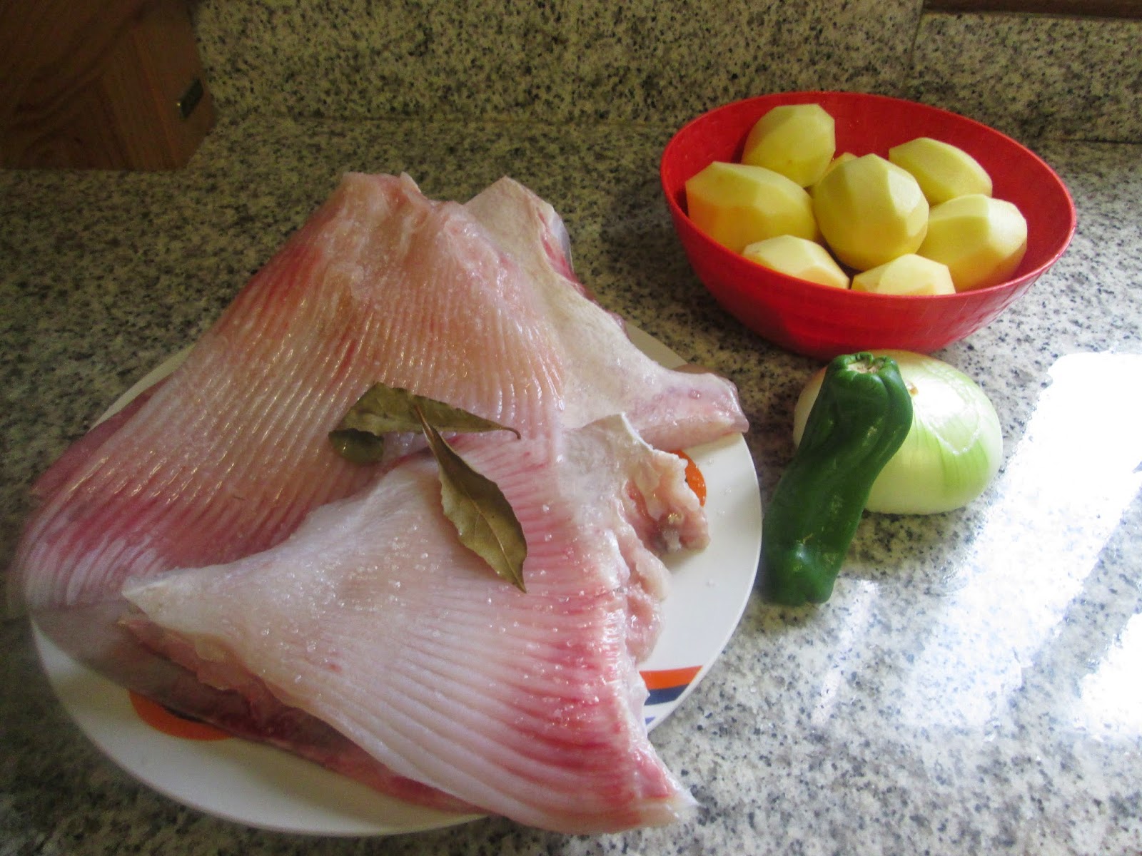 Cocina con Ampi: Raya a la gallega