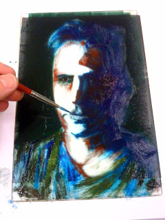 Monotype Printmaking: Additive and Subtractractive Self Portraits (from ...