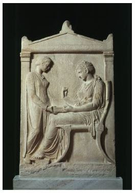 Gibby's AP Art History: 36. Grave Stele of Hegeso - attributed to ...