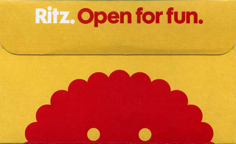Piccadilly Post: Thrift: Ritz Cracker Box Envelope