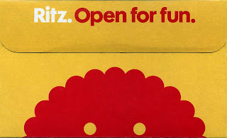 Piccadilly Post: Thrift: Ritz Cracker Box Envelope
