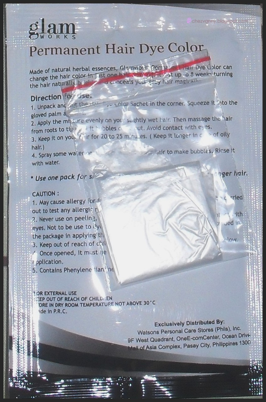 Lava Bean: Glam Works Permanent Hair Dye Color Shampoo in Light Brown