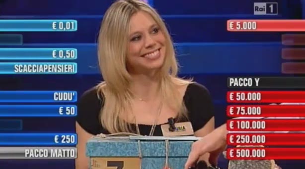 Affari Tuoi Sott'olio: La bellissima Anna Bevilacqua, nostra signora ...