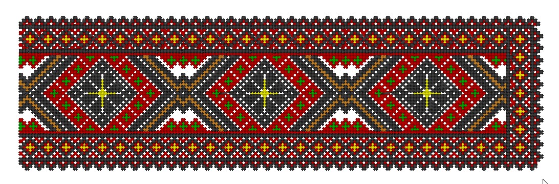 MODELE BRODERIE PENTRU COSTUMUL POPULAR ROMANESC : MODEL CAMASA ...