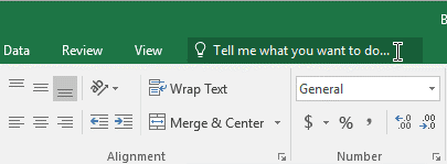 GETTING STARTED WITH EXCEL 2016