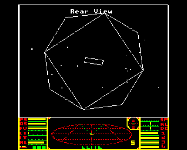 My all time favourite video games: Elite - BBC Model B - 1984